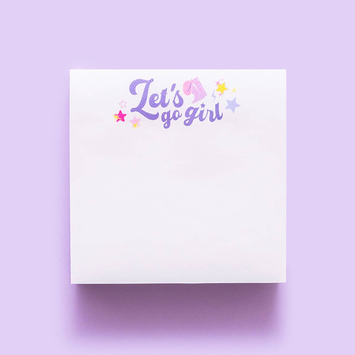 Taylor Elliott Designs - Sticky Notes Pad - Let's Go Girl – The Style ...